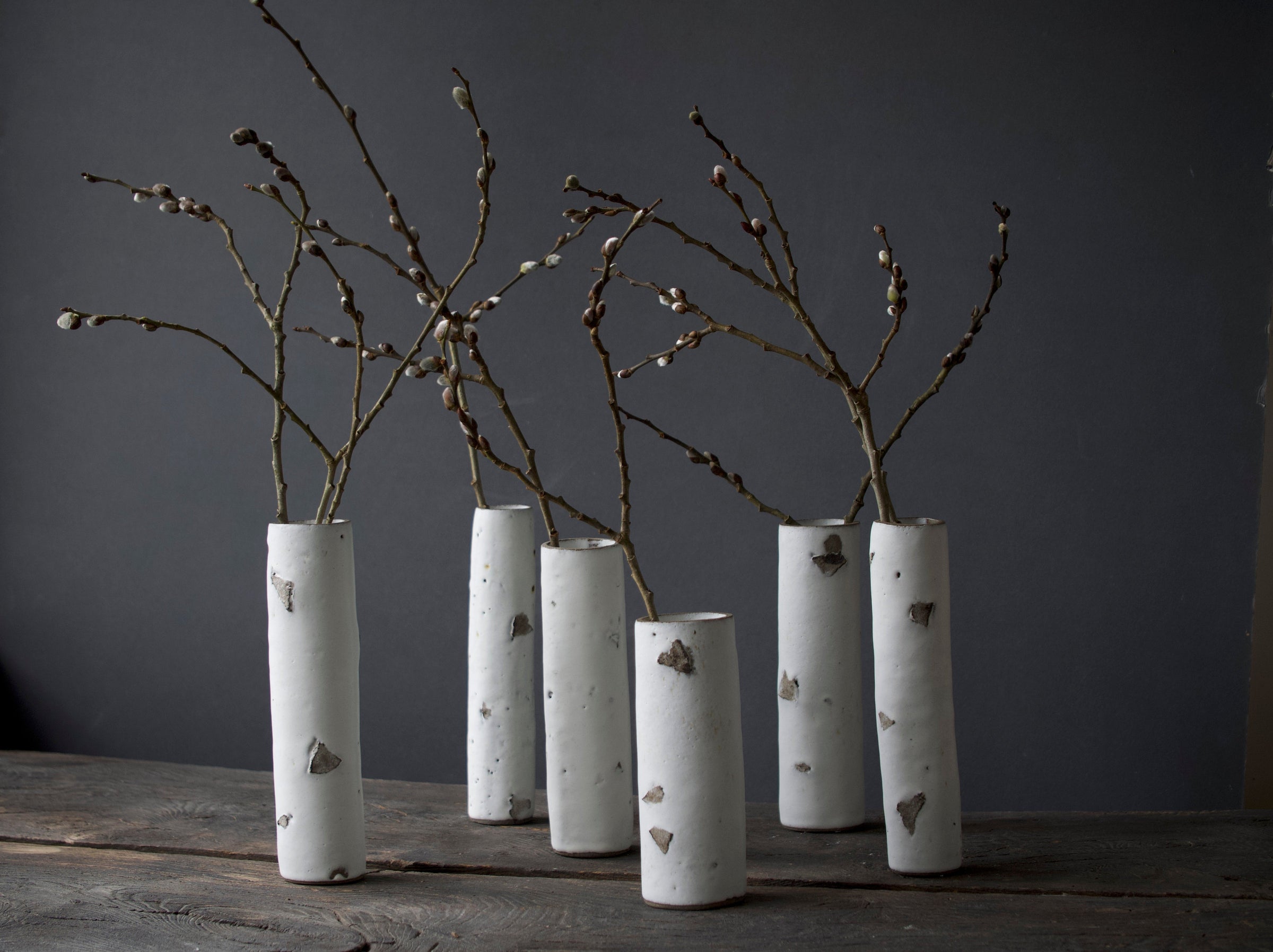 Tree Trunk Vases | Effie Gibson Ceramics